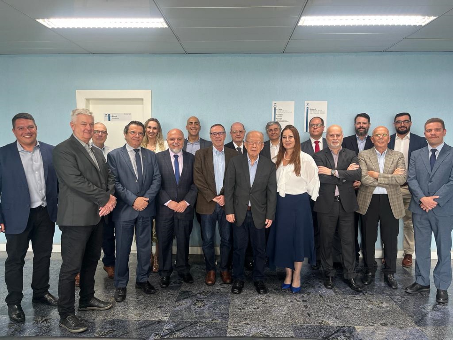 Nova diretoria do Inmetro recebe a ABRAC | ASMETRO-SI