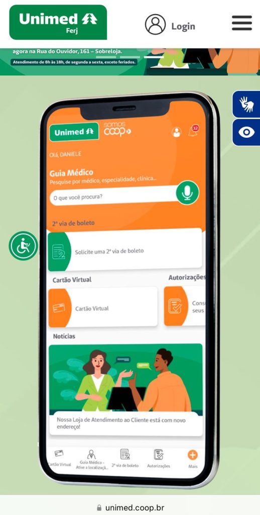 Carteira Digital Unimed Ferj: Disponível! | ASMETRO-SI